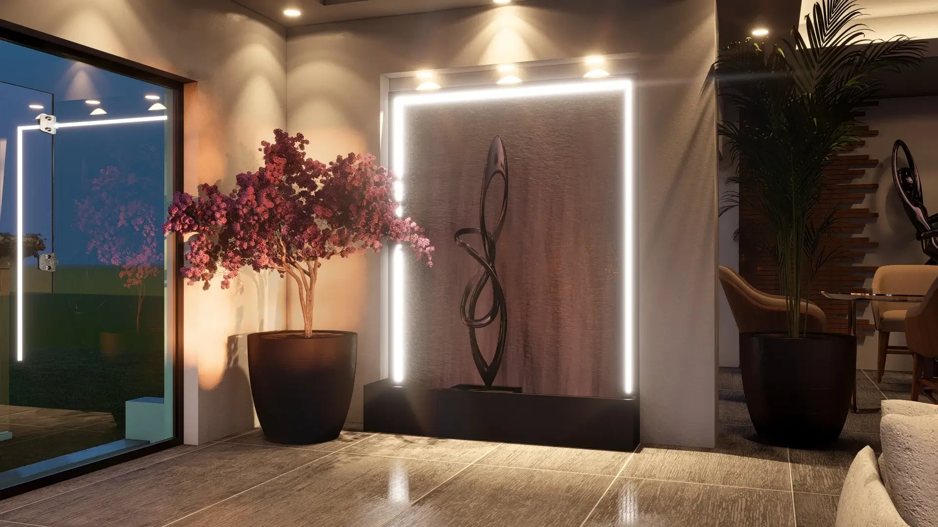 villa landscape design - Turkan Landscape